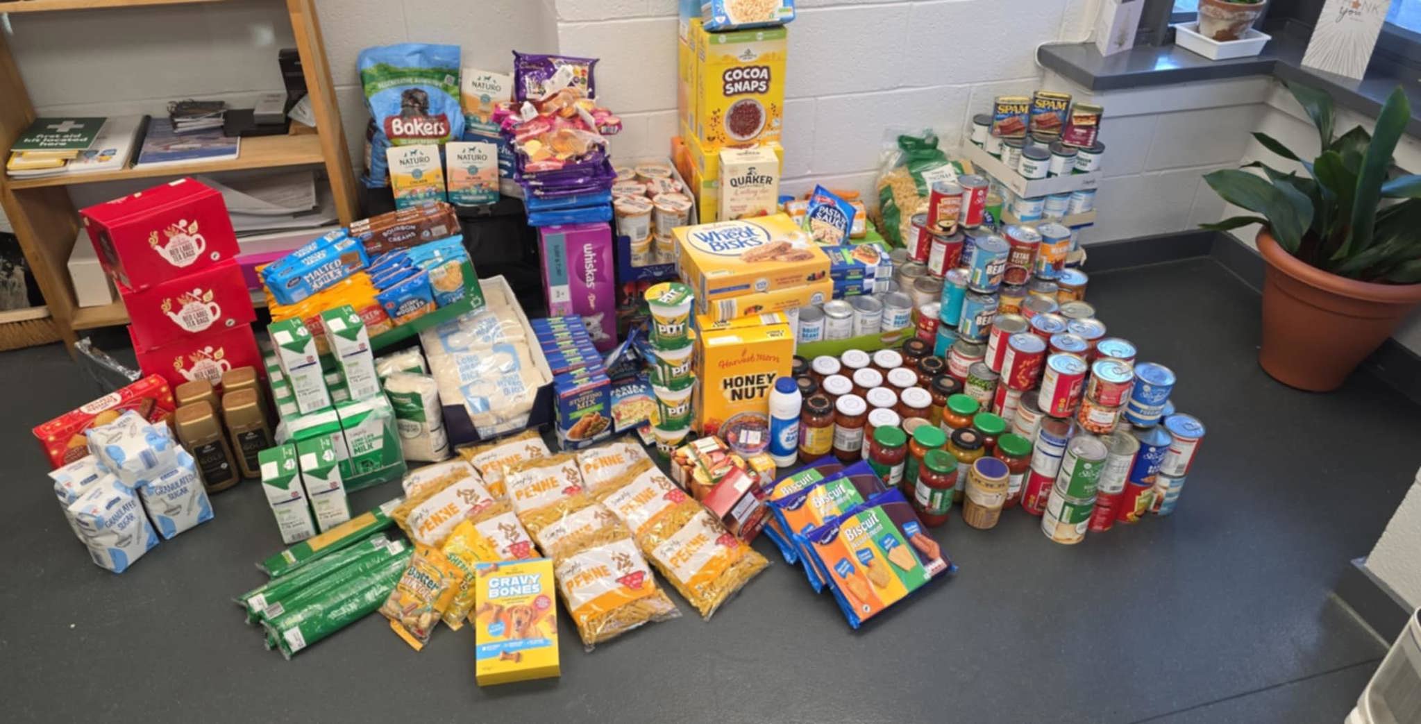 Food Drives deliver over 1,000 donations across Yorkshire and Lancashire